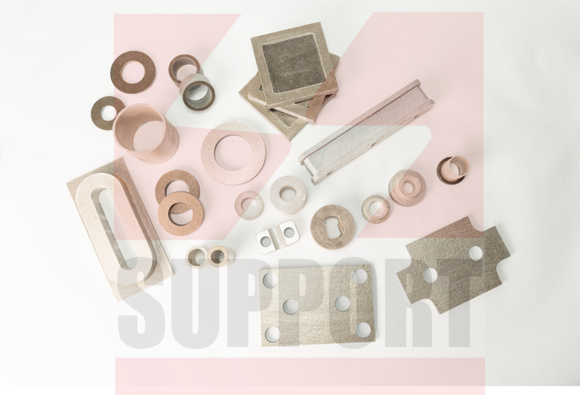 Placa de mica com silicone (micanite) - Support